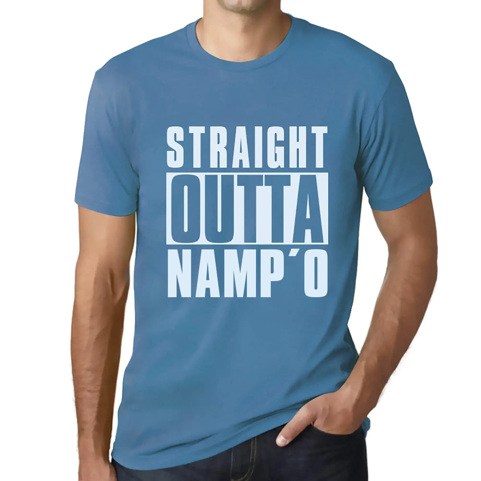 Herren Grafik T-Shirt Straight Outta Namp'o Eco-Friendly Limited ...
