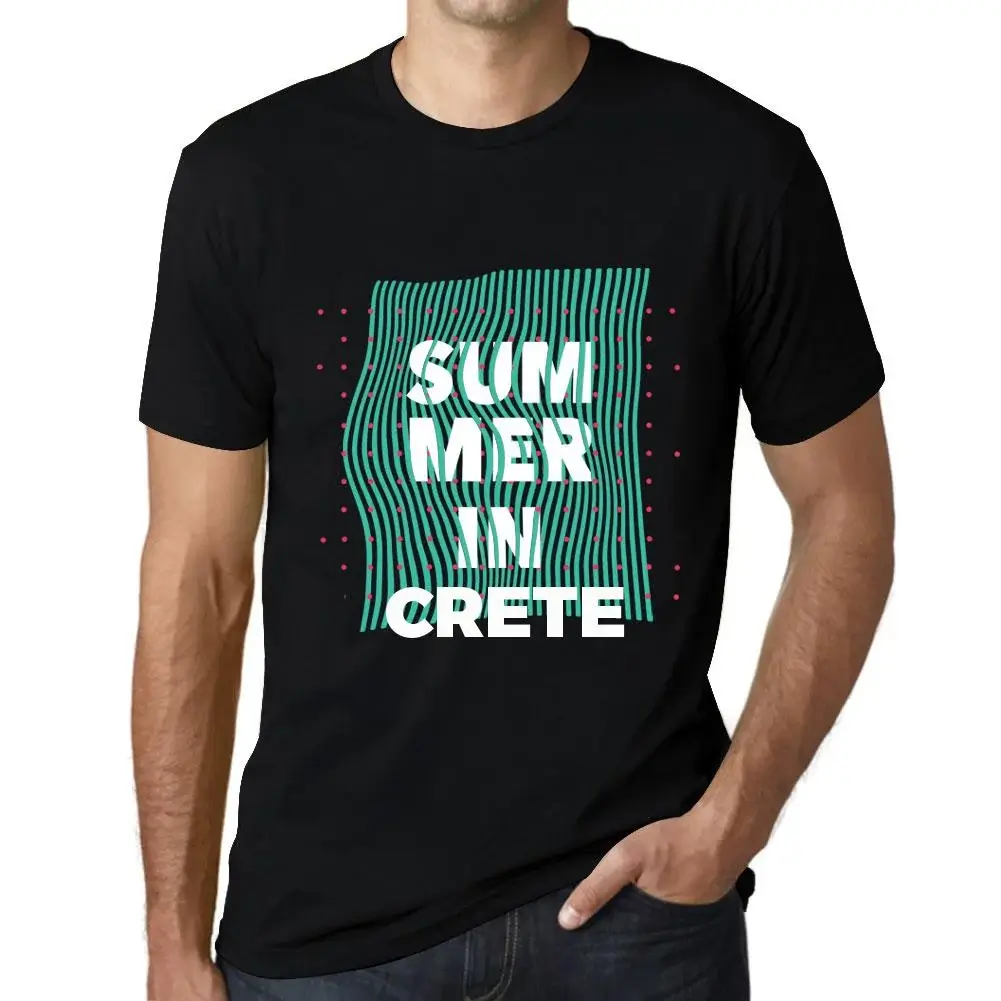 Men's Graphic T-Shirt Summer In Crete Eco-Friendly Limited Edition ...
