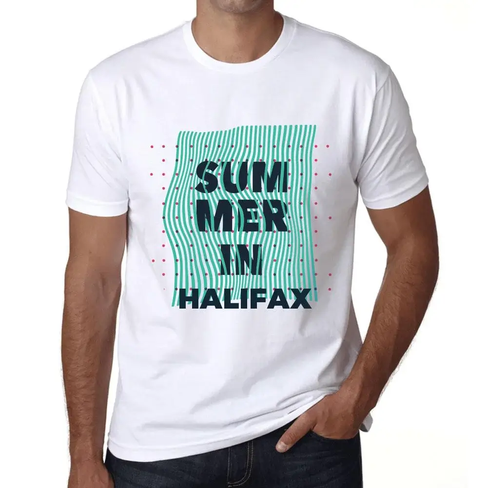Uomo Maglietta Estate Ad Halifax – Summer In Halifax – T-shirt Stampa ...
